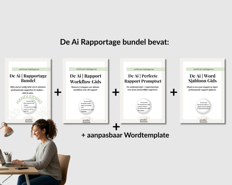 Ai Rapportage Bundel | Professionele rapportages met Ai